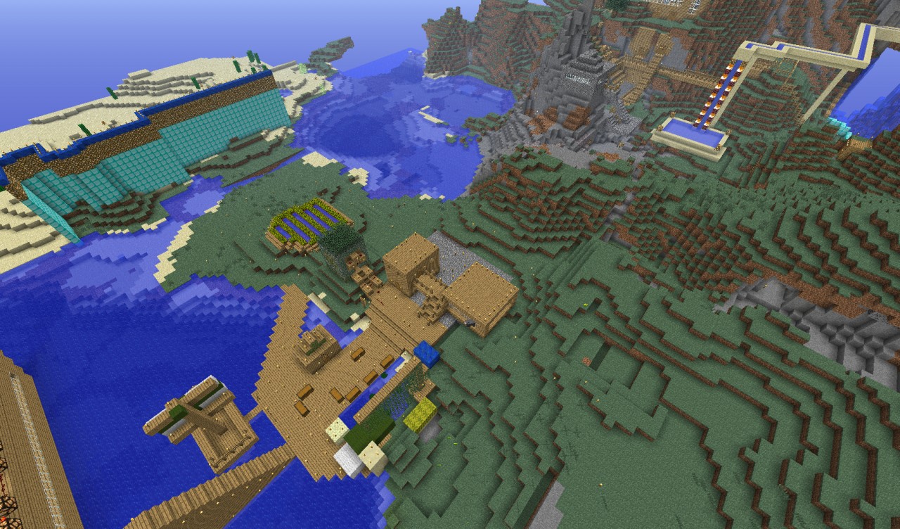 RPG server Minecraft Map