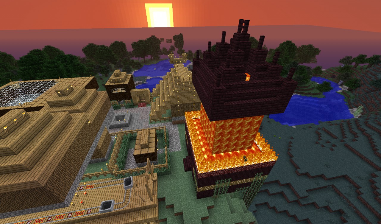 RPG server Minecraft Map