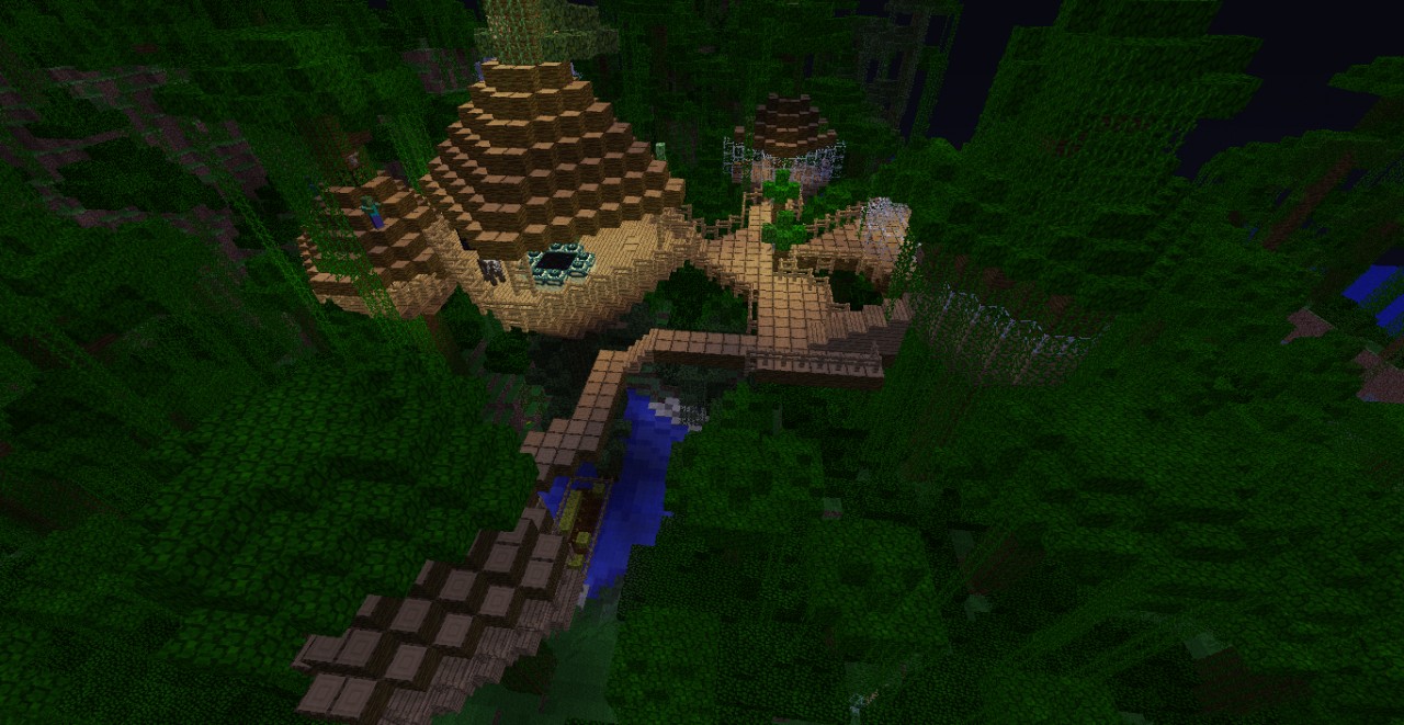 Tree Town [1.2] Minecraft Map