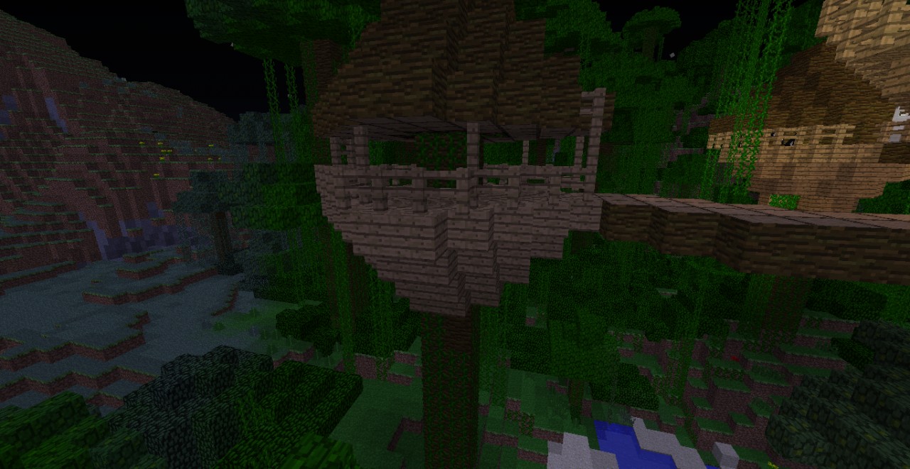 Tree Town [1.2] Minecraft Map