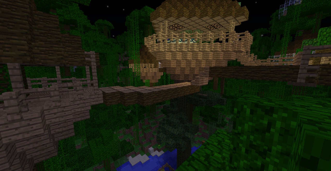 Tree Town [1.2] Minecraft Map