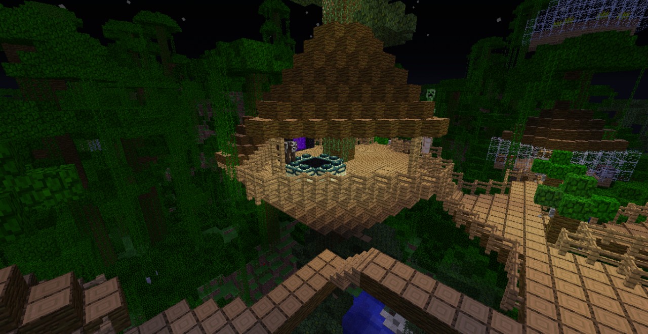 Tree Town [1.2] Minecraft Map