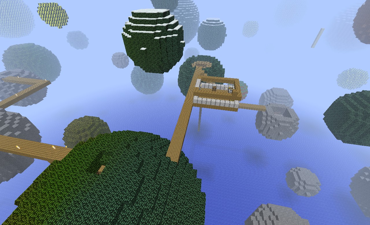 The NEW Planetoids!!! Minecraft Map