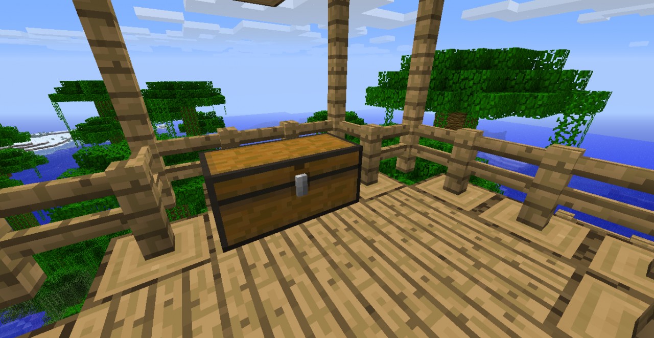 Jungle Huts Minecraft Map
