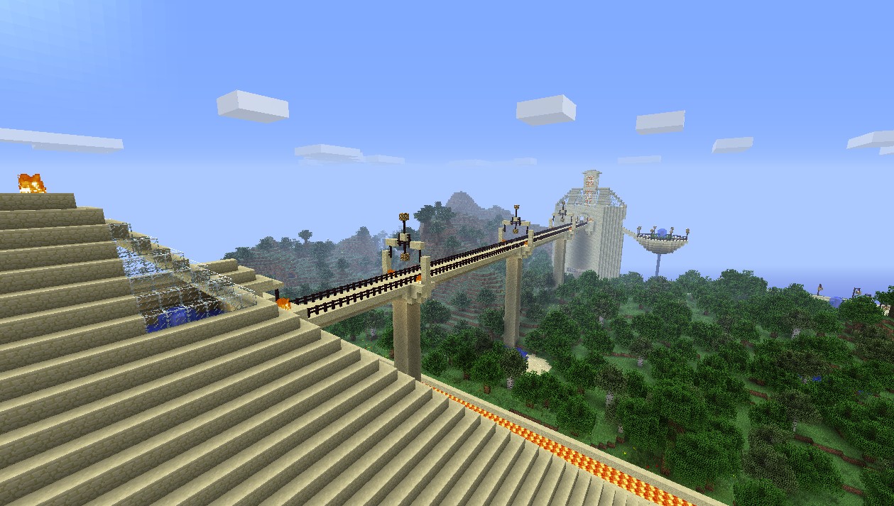 Piramida i jej podziemia Minecraft Map