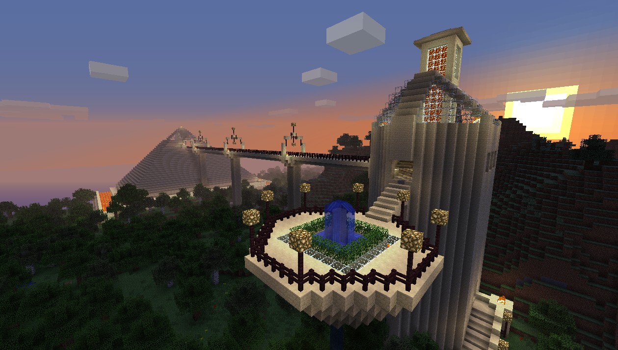 Piramida i jej podziemia Minecraft Map