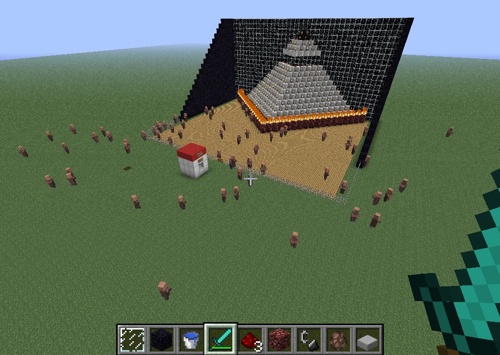 Daft Punk Pyramid Minecraft Map
