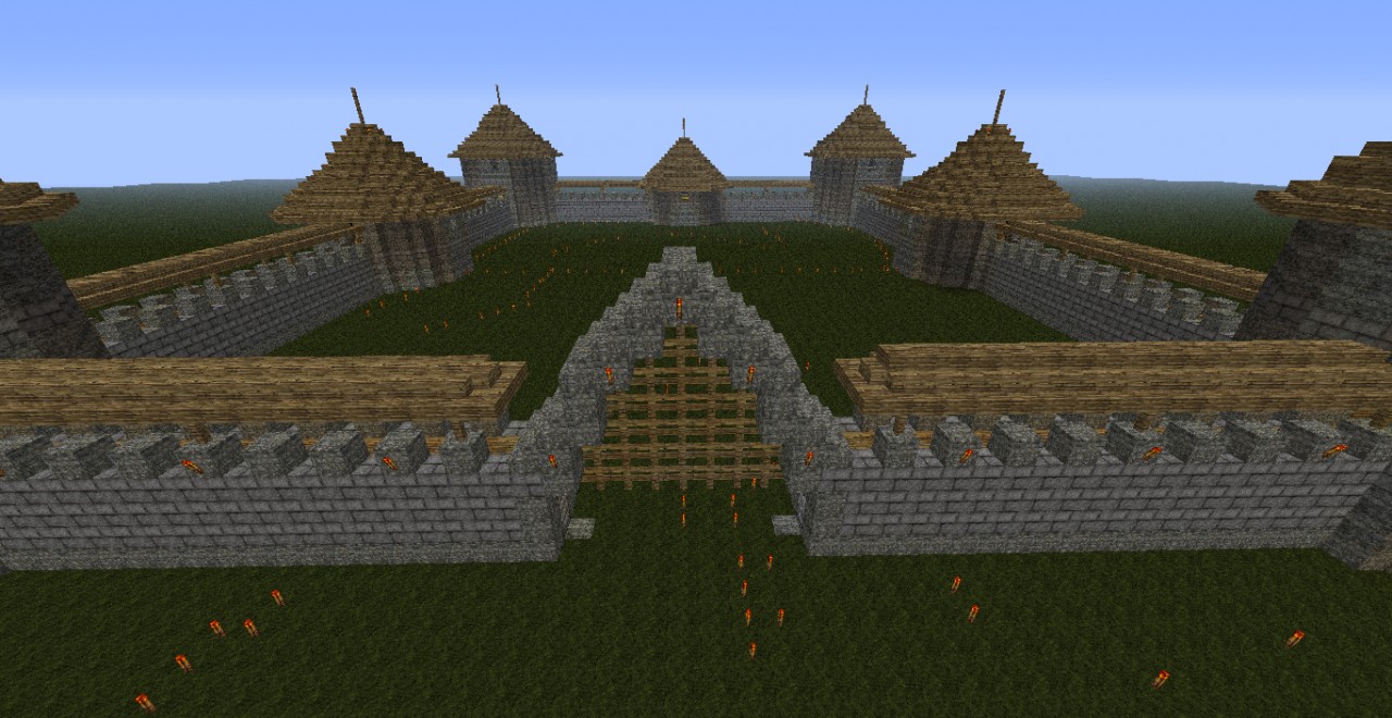 Small castel by smoke Minecraft Map