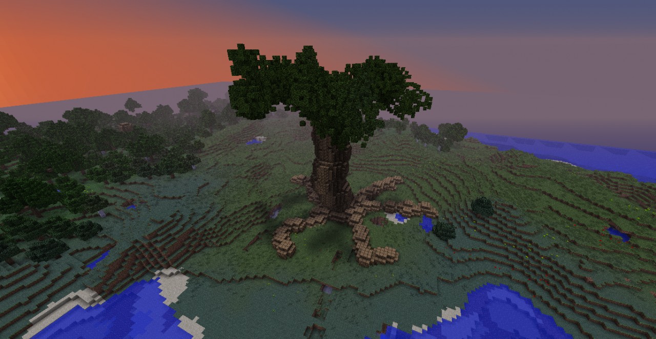 A big tree Minecraft Map