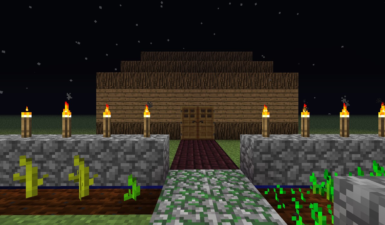 Mega Farm With House Minecraft Map