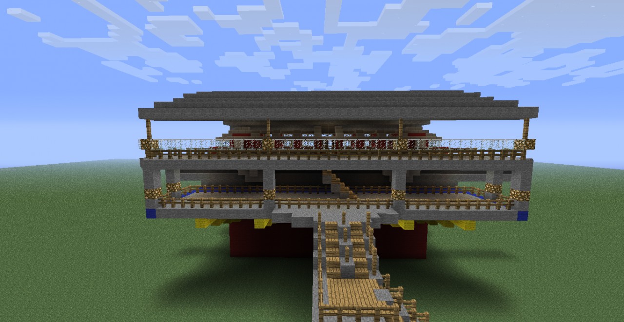 Monorail + Monorail Station Minecraft Map