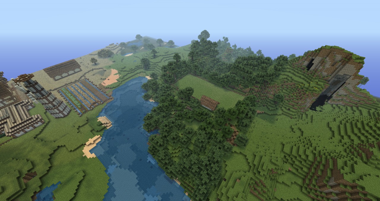 RPG/MMO Server build-First main city Minecraft Map