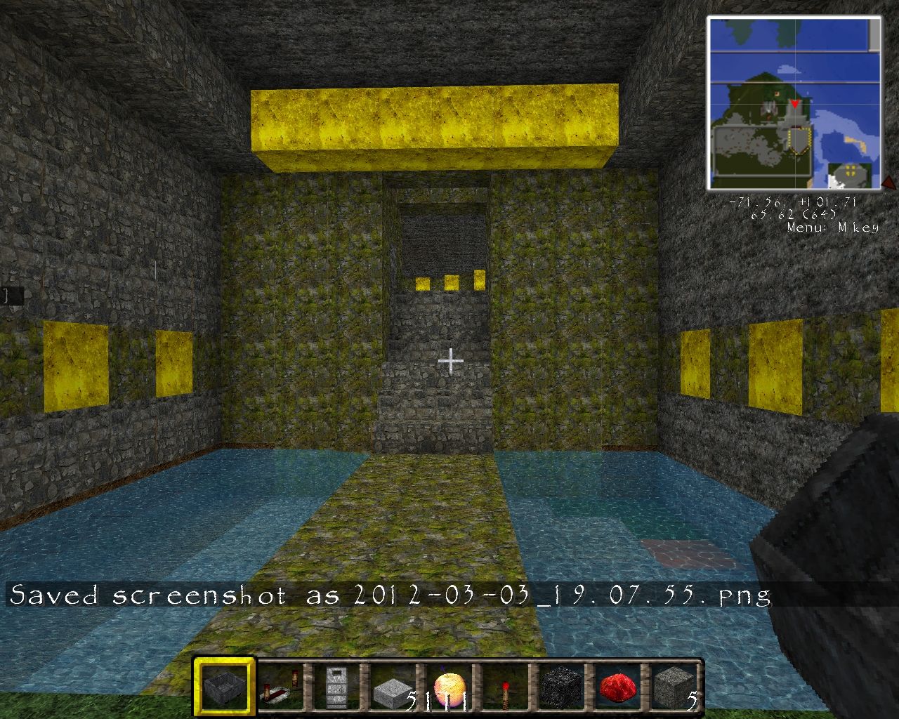 Unfinished Temple Layout Minecraft Map