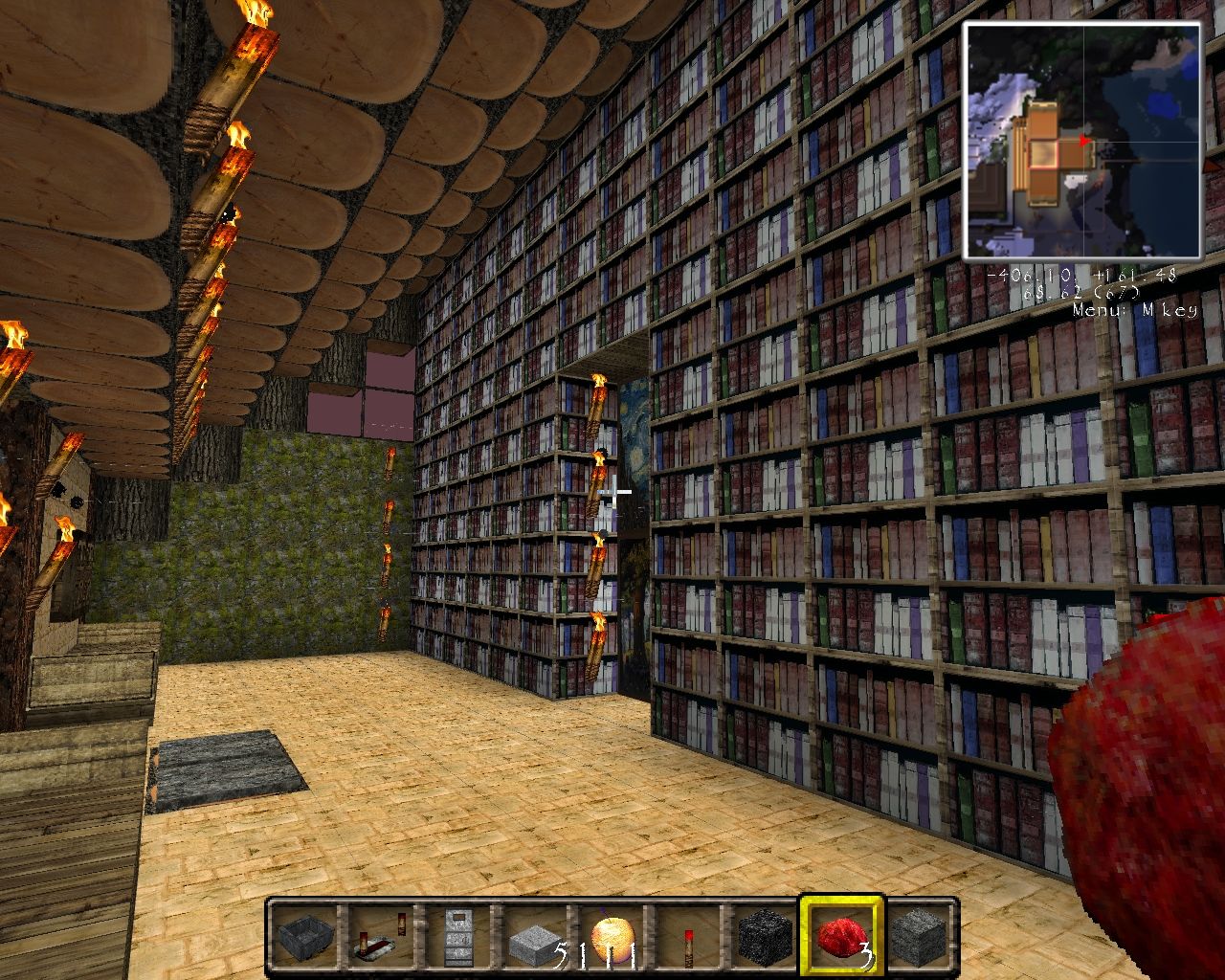 Custom Built House Minecraft Map