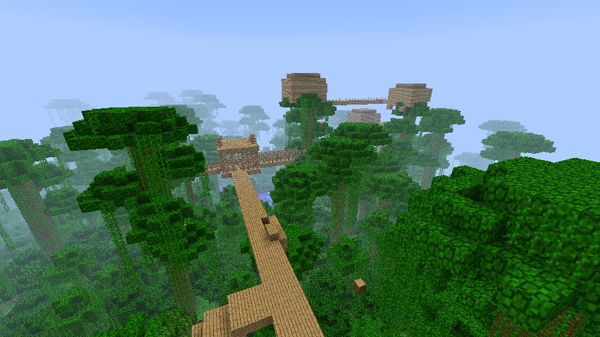 Jungle Fort Minecraft Map