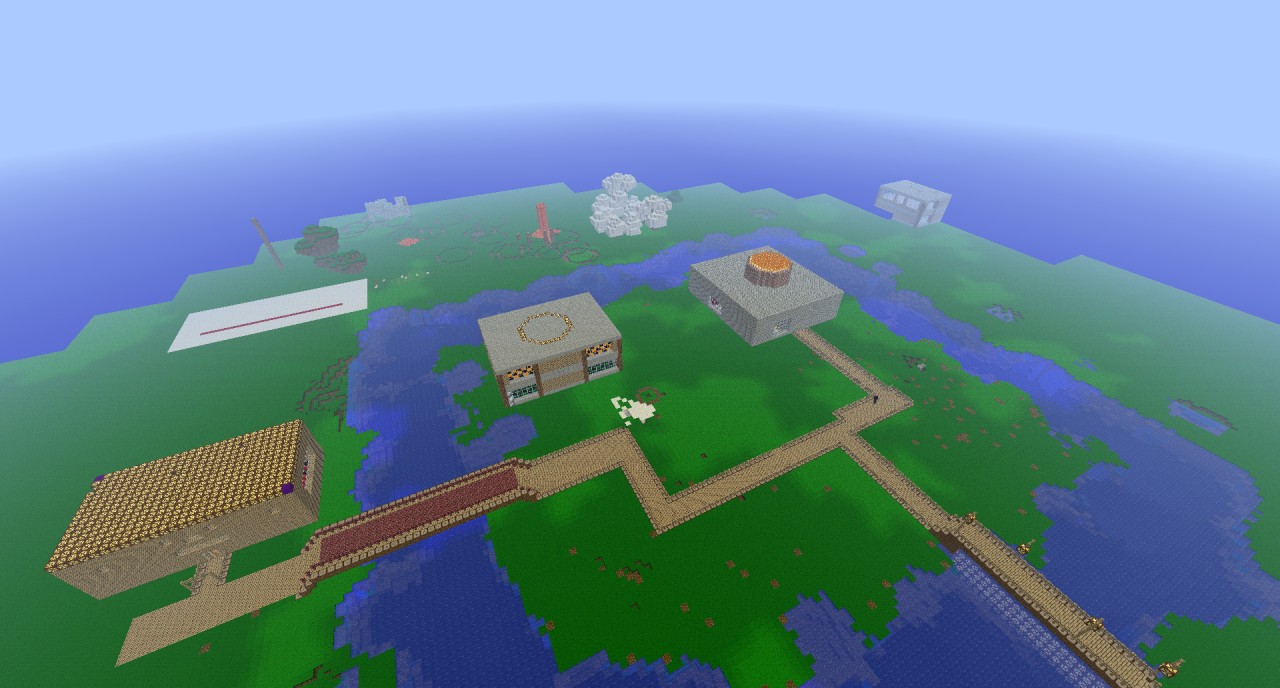 Flatland of Friends Minecraft Map