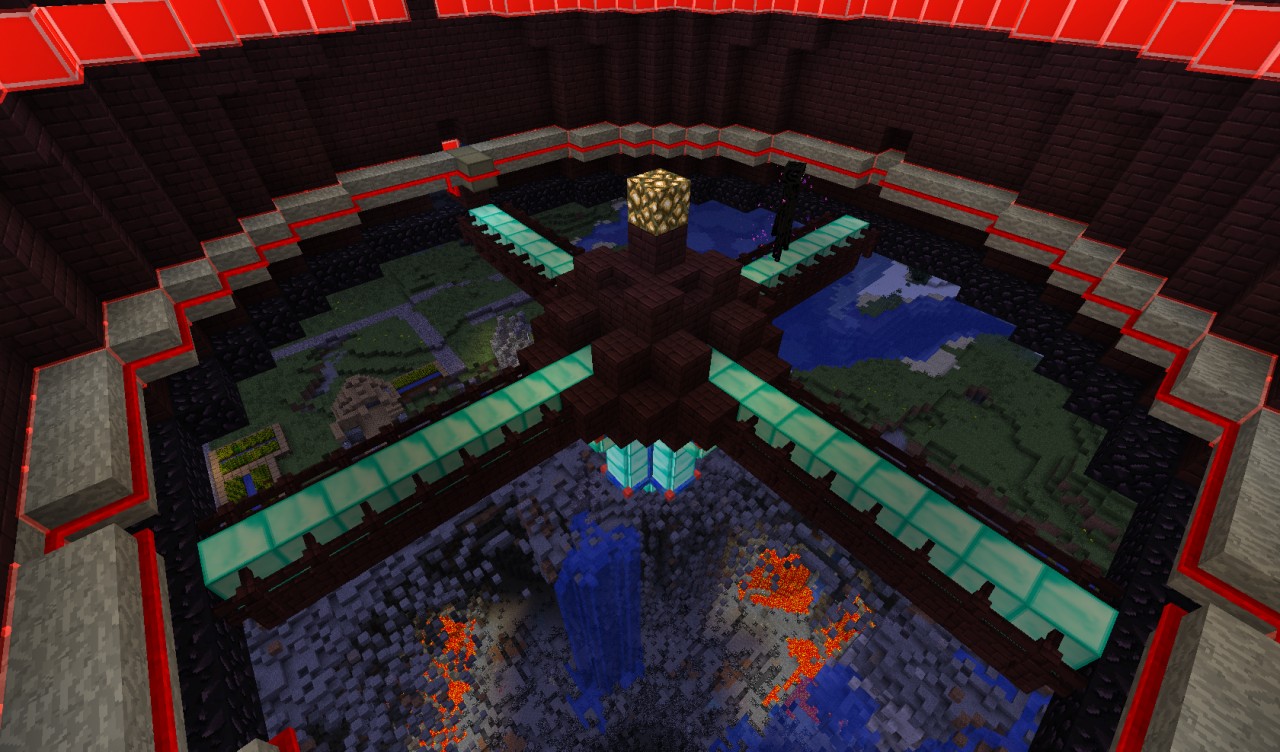 Nether Destroyer (Space Ship) Minecraft Map