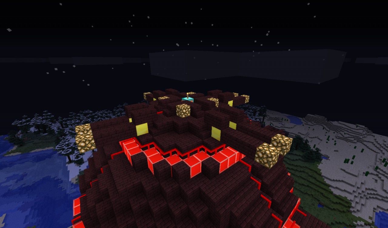 Nether Destroyer (Space Ship) Minecraft Map