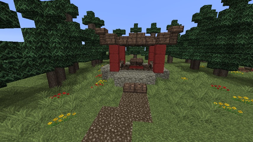 Chinese Zen Garden Minecraft Map