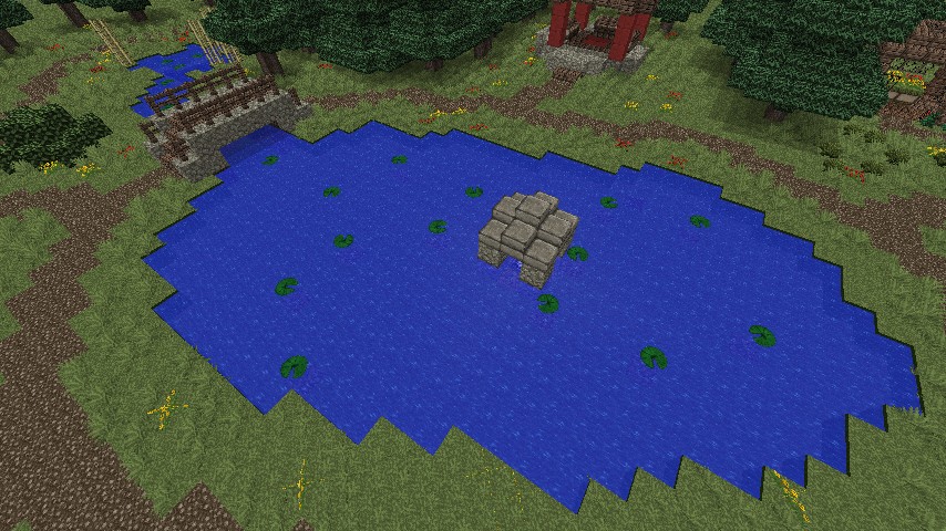Chinese Zen Garden Minecraft Map