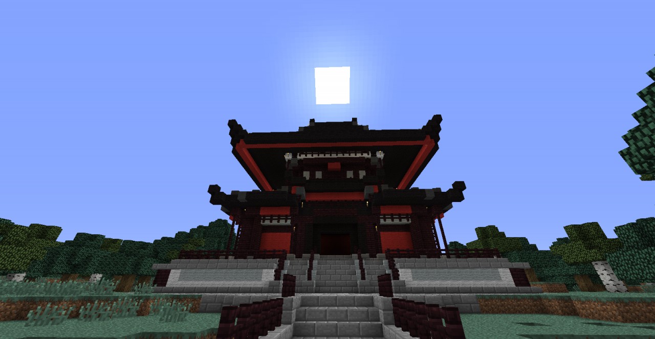 Japanese house Minecraft Map
