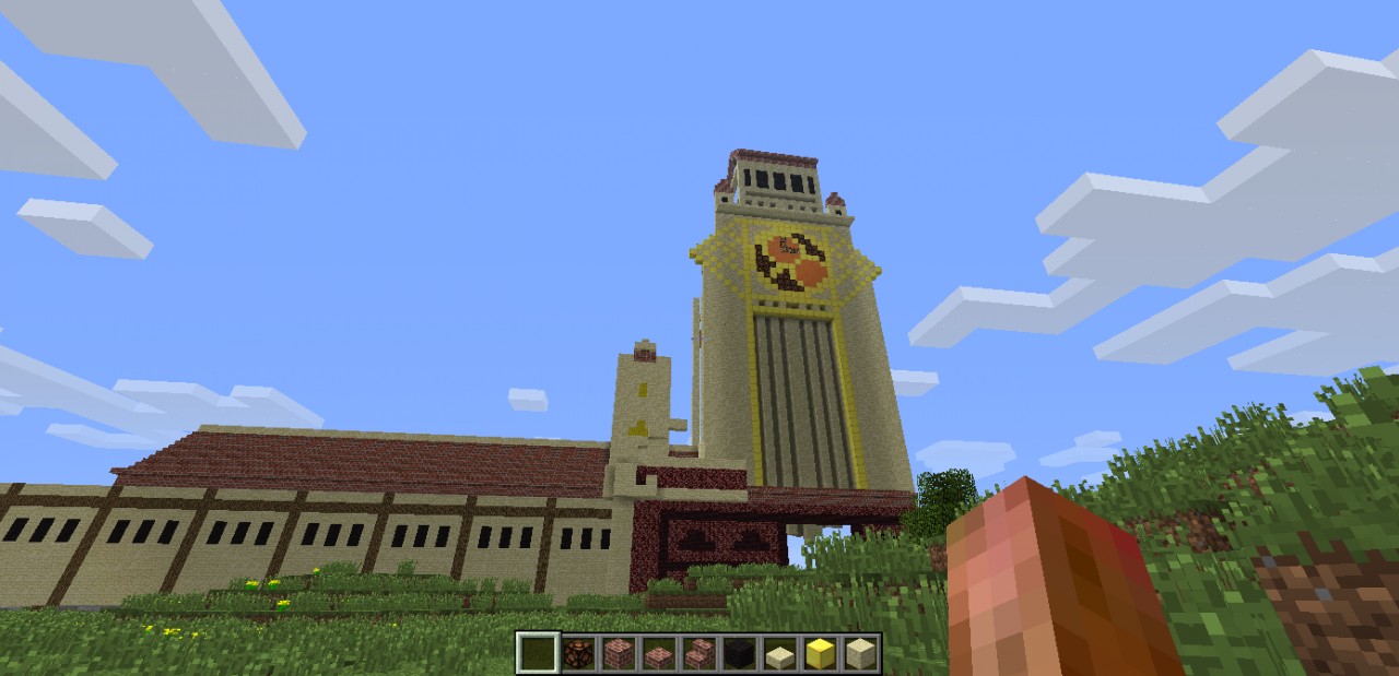 twilight town clock tower Minecraft Map