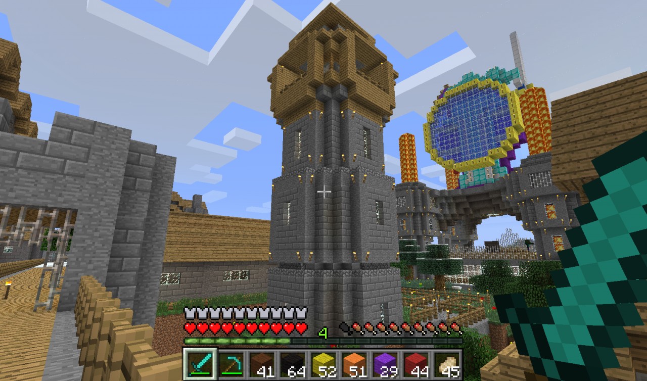 Wizard Town Minecraft Map