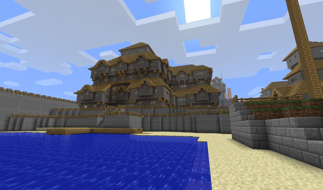 Wizard Town Minecraft Map