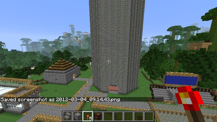 My Server Spawn City Minecraft Map