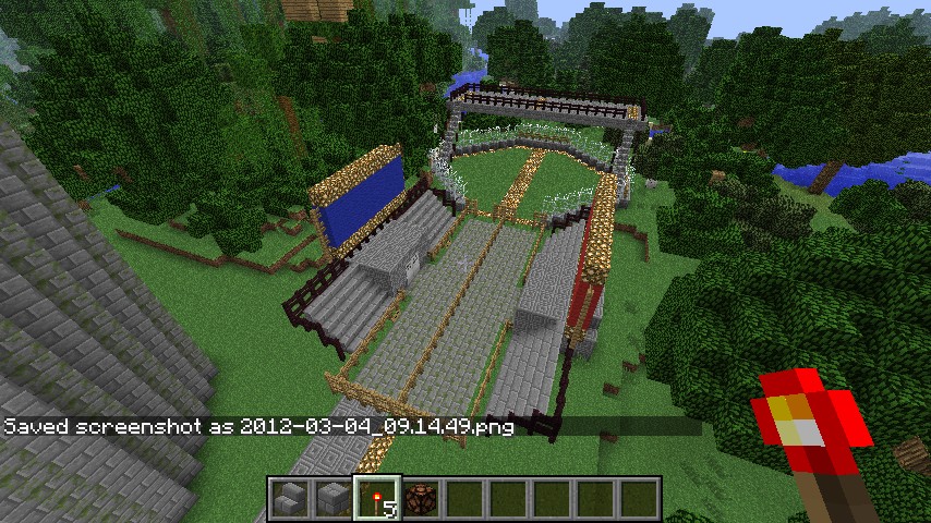 My Server Spawn City Minecraft Map