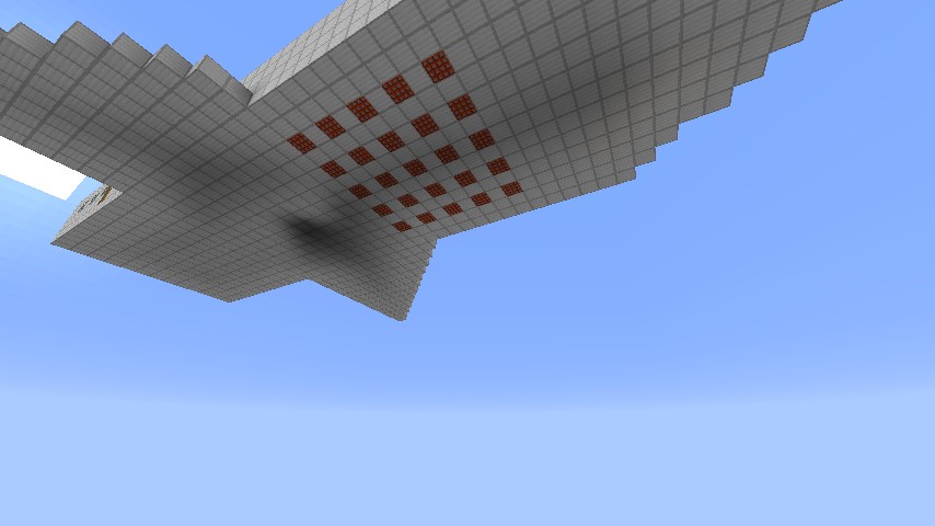 Castle whit flat and planes Minecraft Map