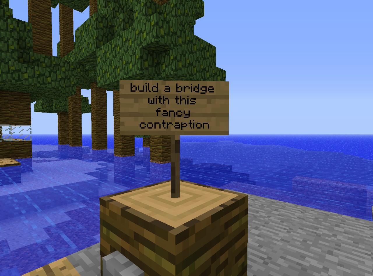 tree dungeon survival Minecraft Map