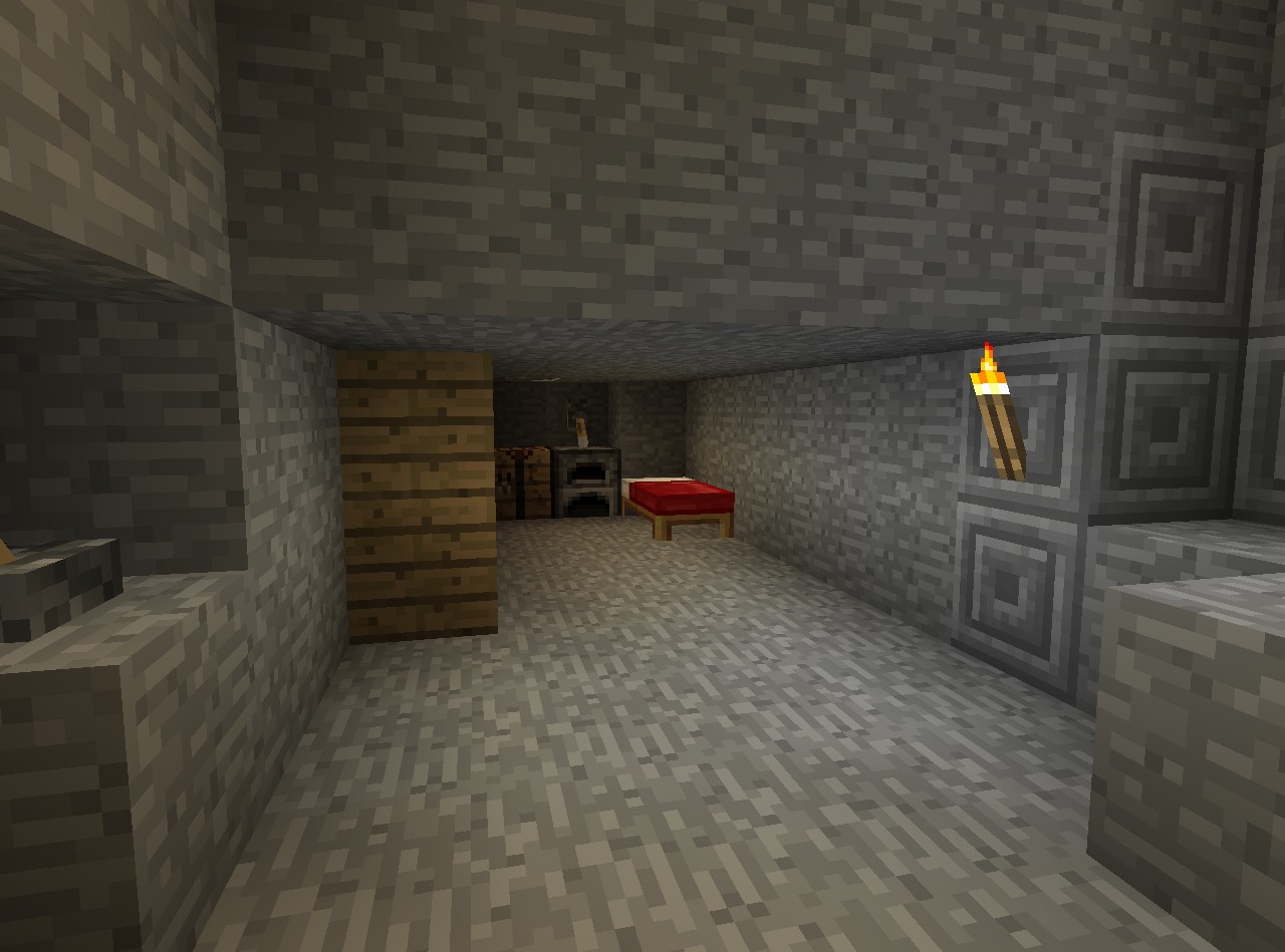 tree dungeon survival Minecraft Map