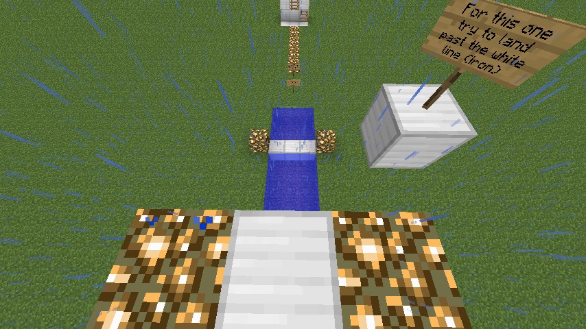 Obstacle course Minecraft Map