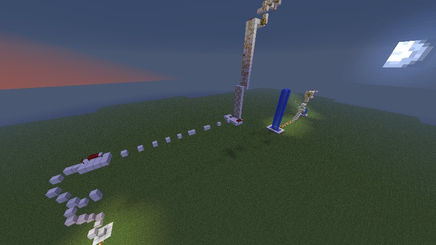 Obstacle course Minecraft Map