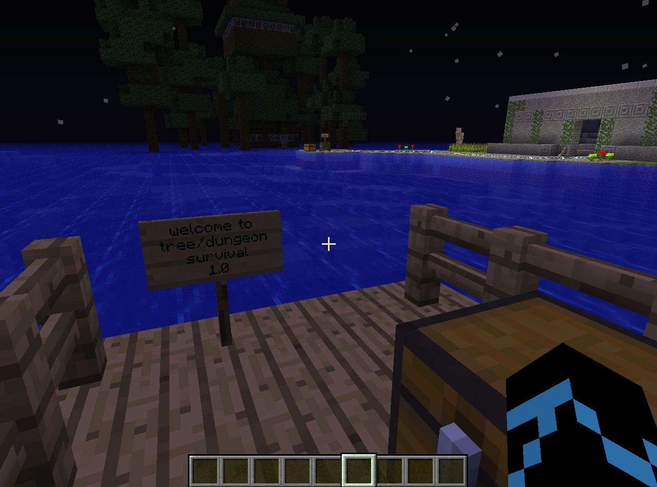 tree dungeon survival Minecraft Map