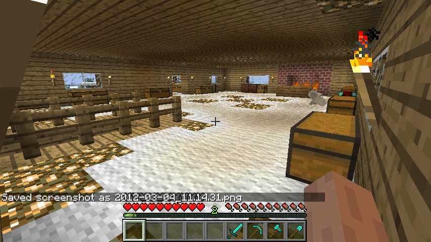 Snow cottage Minecraft Map
