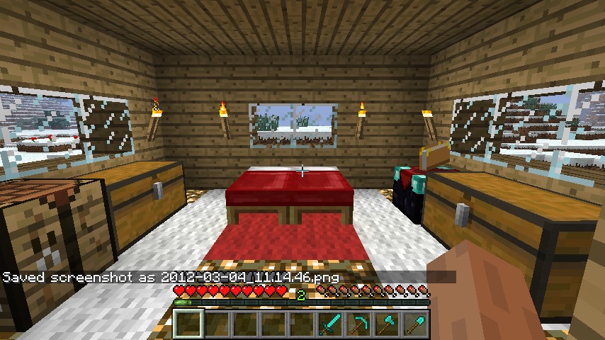 Snow cottage Minecraft Map
