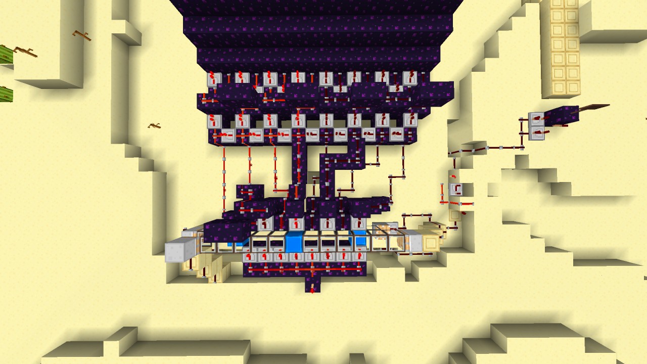 Redstone Lamp Power Bar Minecraft Map