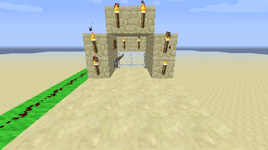 Piston Elevator (up and down) Minecraft Map