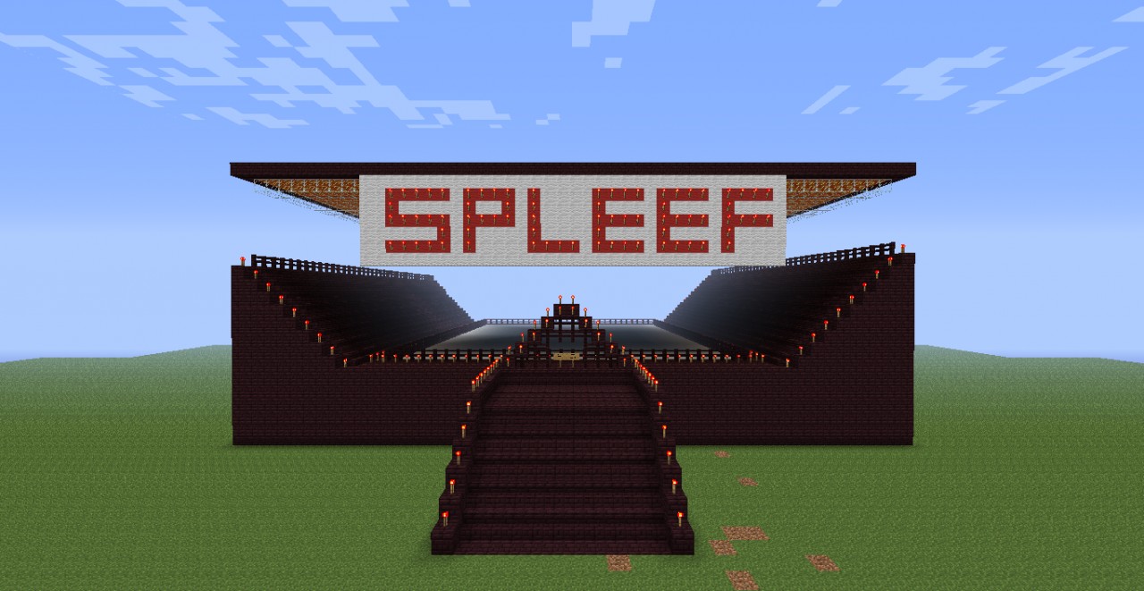 Spleef Arena Minecraft Map