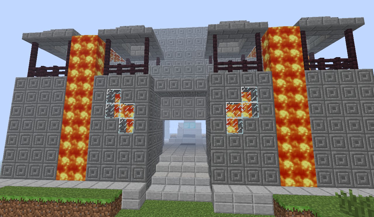 Lava Castle Minecraft Map