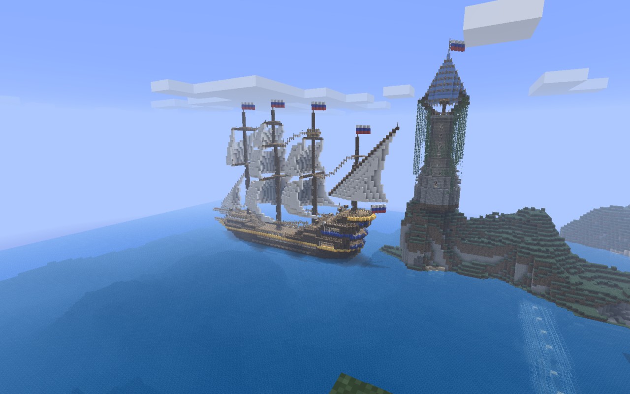 Ship Minecraft Map