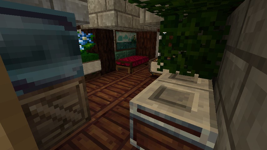 Elven styled House Minecraft Map