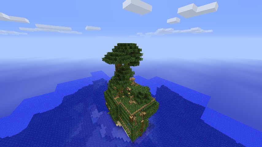 Jungle Island EPIC TREE HOUSE! Minecraft Map