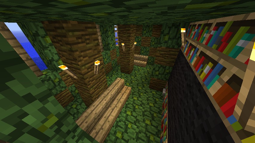 Jungle Island EPIC TREE HOUSE! Minecraft Map