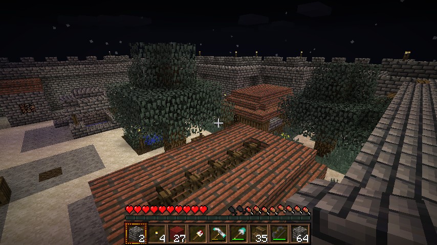 Templar castle Minecraft Map