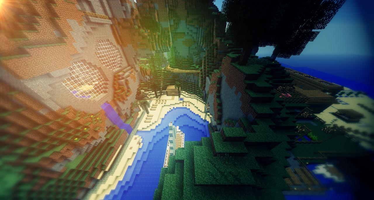 Paradise Island (Island Resort Contest) Minecraft Map