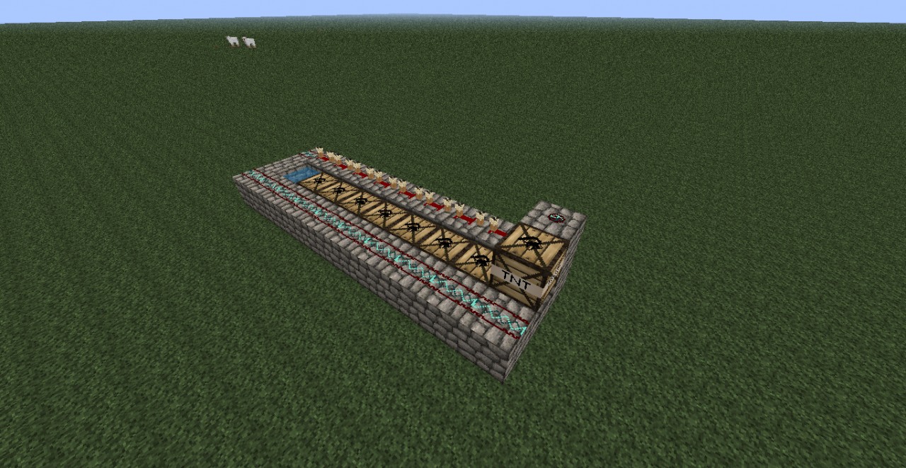 TNT cannon Minecraft Map