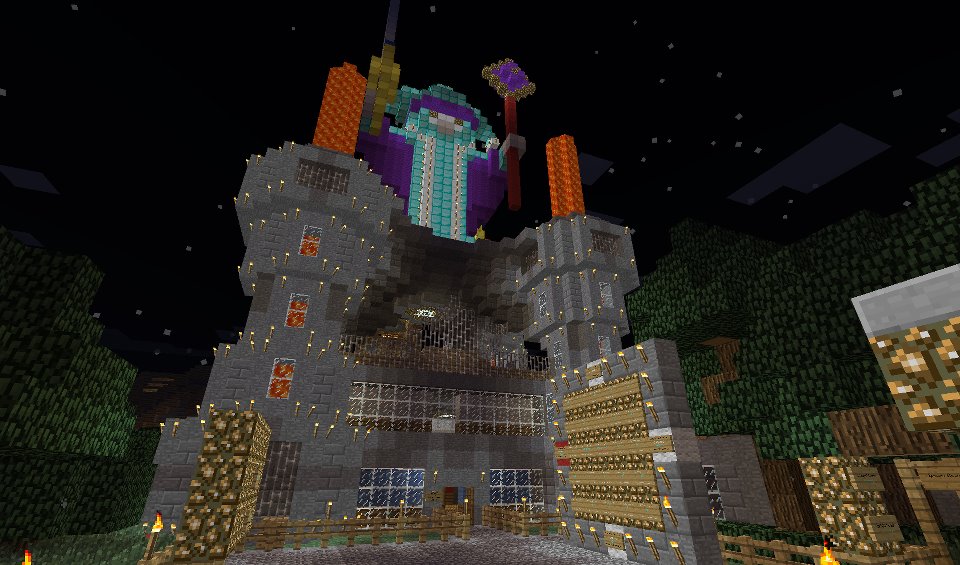 Wizard Town Minecraft Map